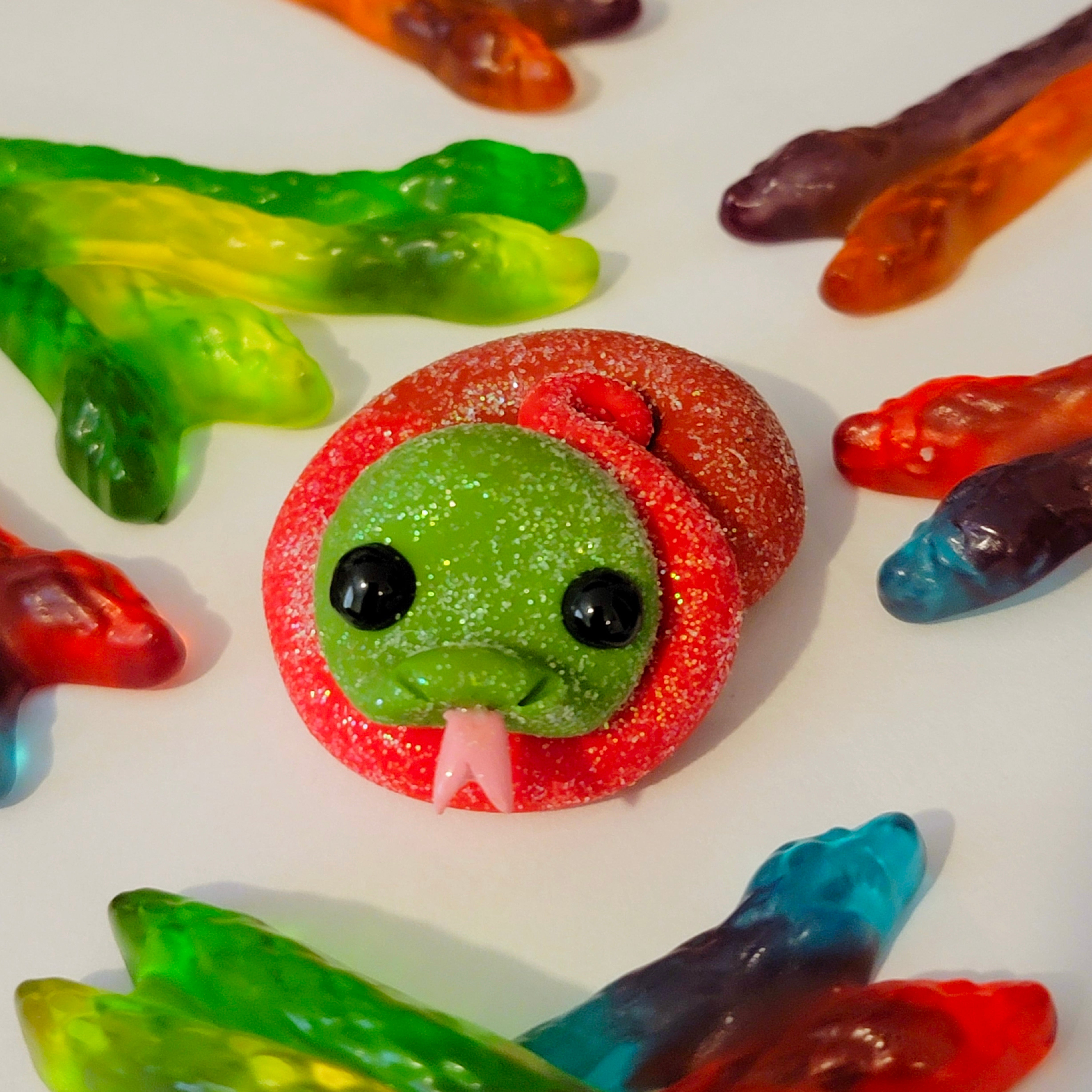 Gummy Candy Snake, Snake Sculpture – My Sweet Critters