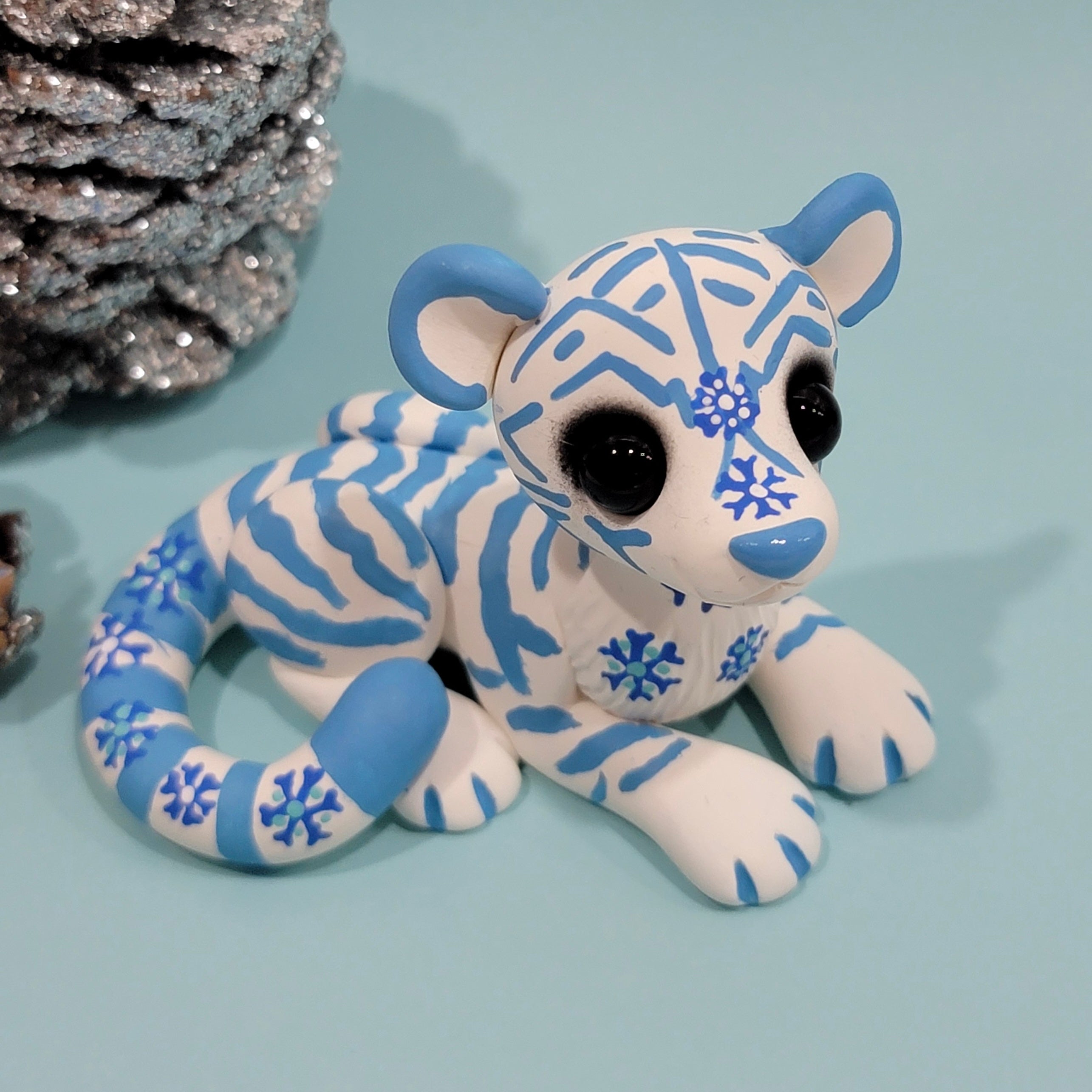 Winter Wonderland Tiger “Blizzard” – My Sweet Critters
