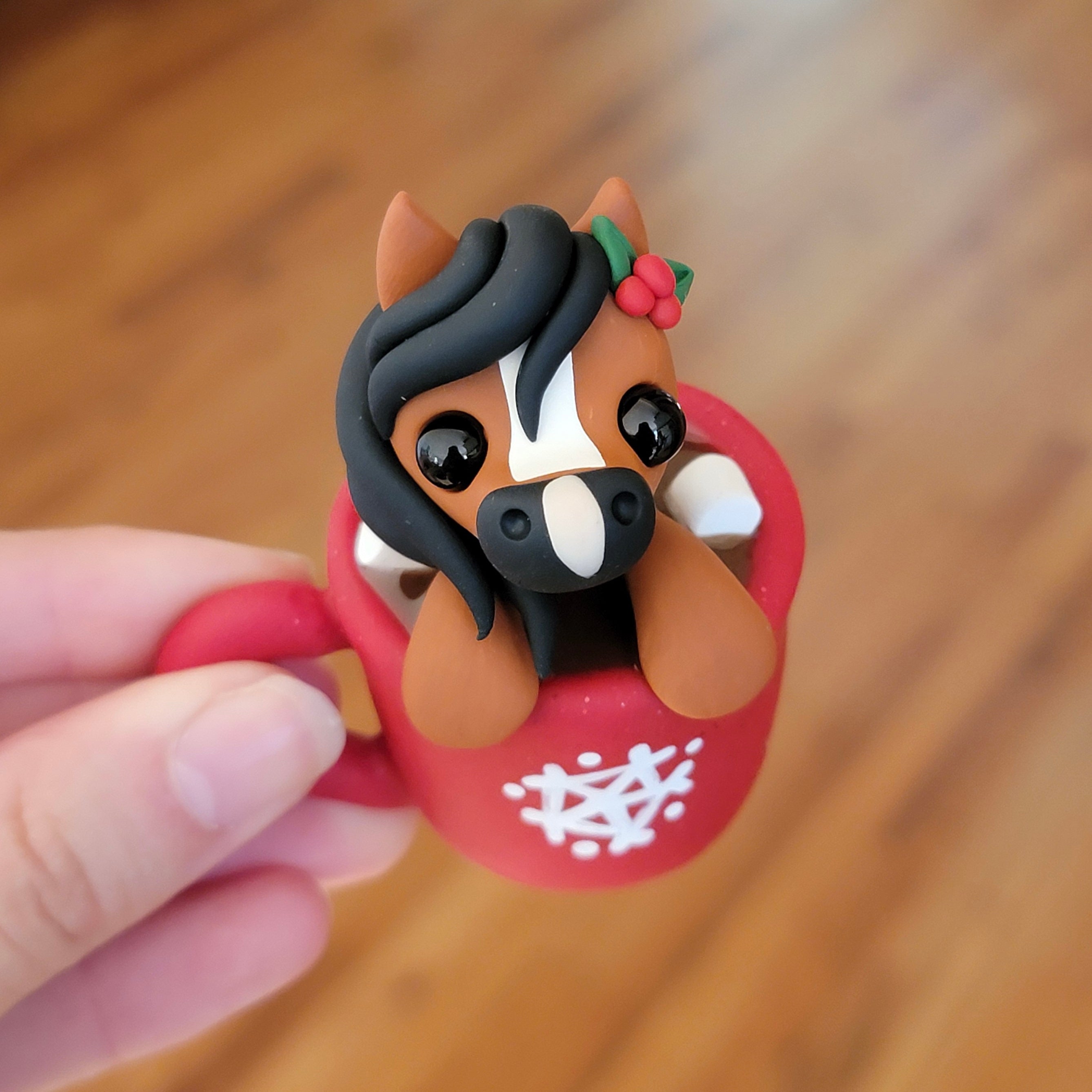 Hot Cocoa Pony “Snow” – My Sweet Critters